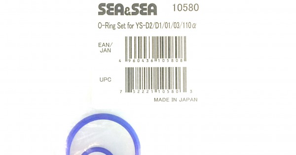 Sea&Sea O-Ring 组 for YS-01/YS-02/YS-110α/YS-D1/YS-D2/YS-D3